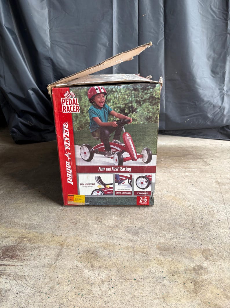 Radio Flyer Pedal Racer Go-kart - Etsy