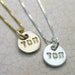 Chesed Hesed Hebrew Necklace Sterling Silver 14k Gold Filled Hand ...