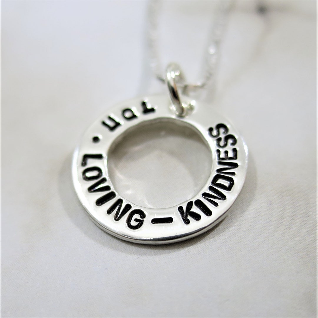Chesed Loving-kindness Necklace | Sterling Silver (.925) - Etsy