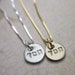 Chesed Hesed Hebrew Necklace Sterling Silver 14k Gold Filled Hand ...