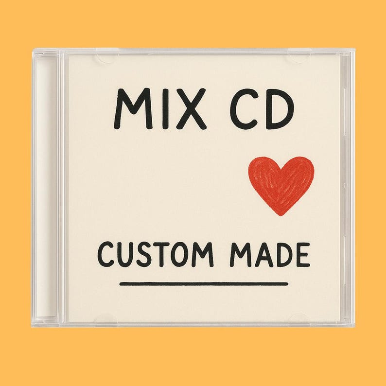 Personalised Burned Mixtape CD – Custom Playlist Music Gift - Etsy ...