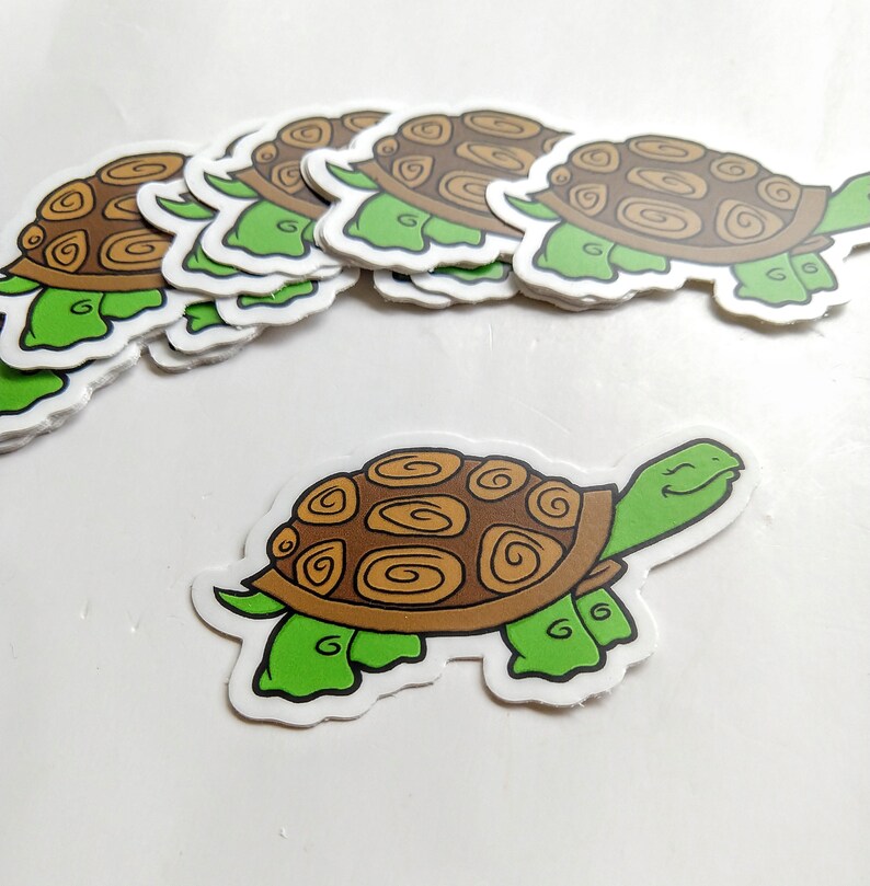 Turtle Sticker Sticker Turtle Turtle Gifts Brake for - Etsy