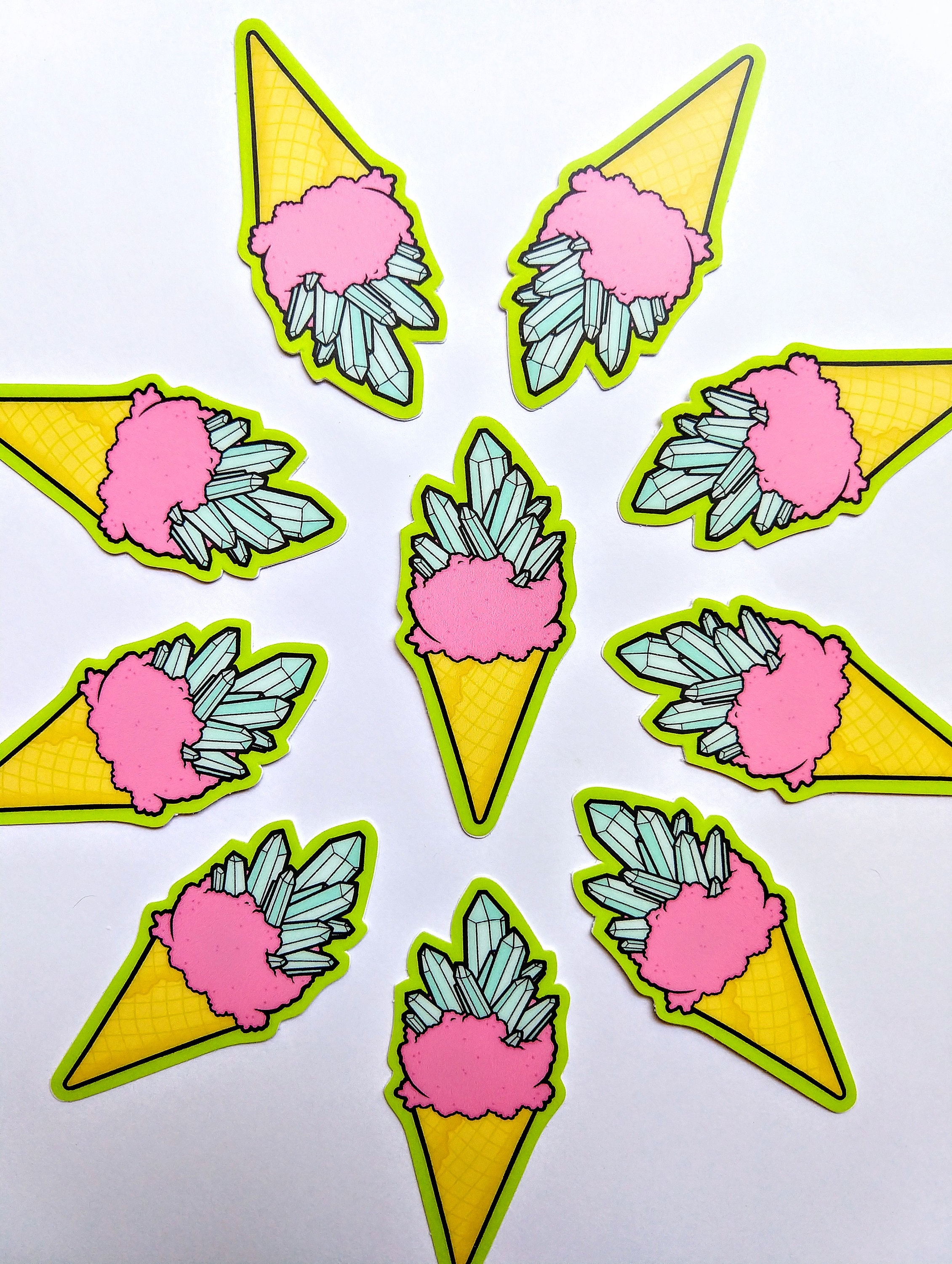 Ice Cream Sticker Sticker ice cream ice cream Gifts | Etsy