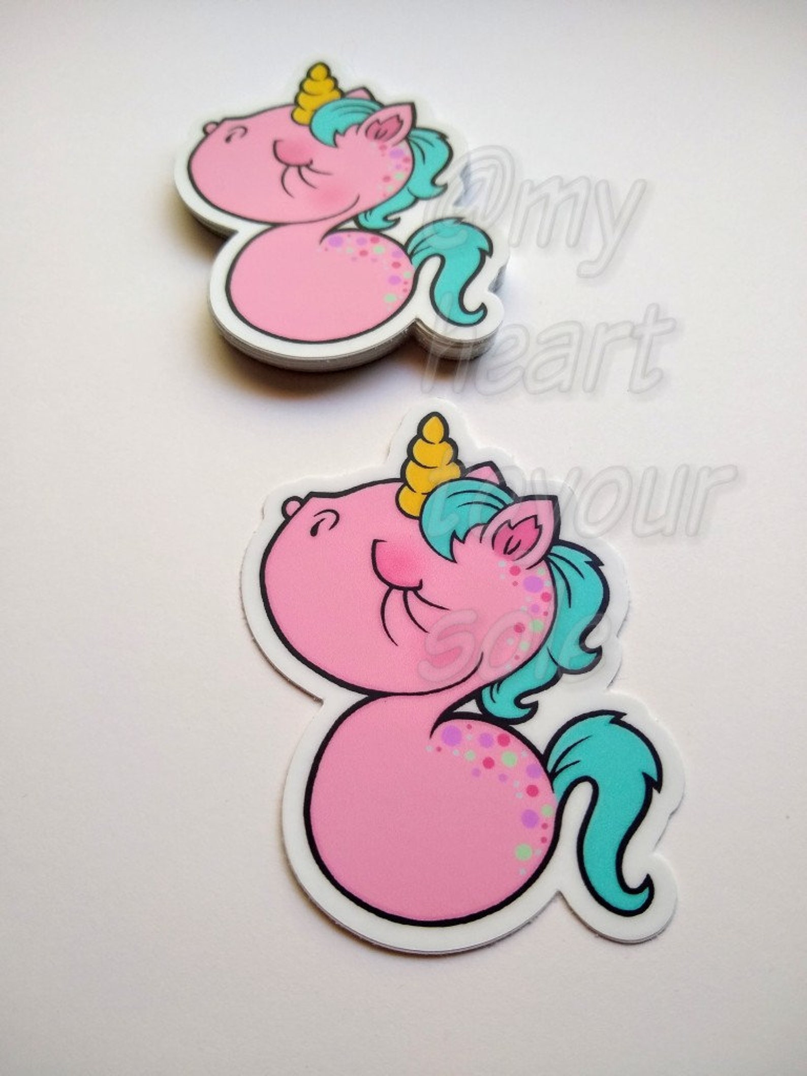 Unicorn Sticker Sticker Unicorn Bumper Sticker Car Sticker - Etsy