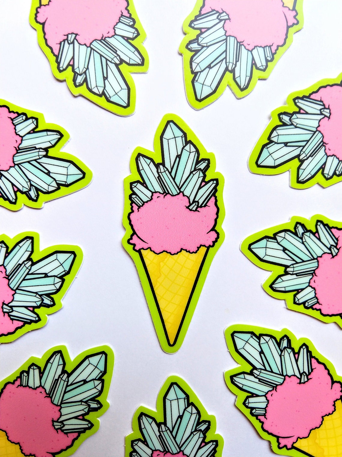 Ice Cream Sticker Sticker ice cream ice cream Gifts | Etsy