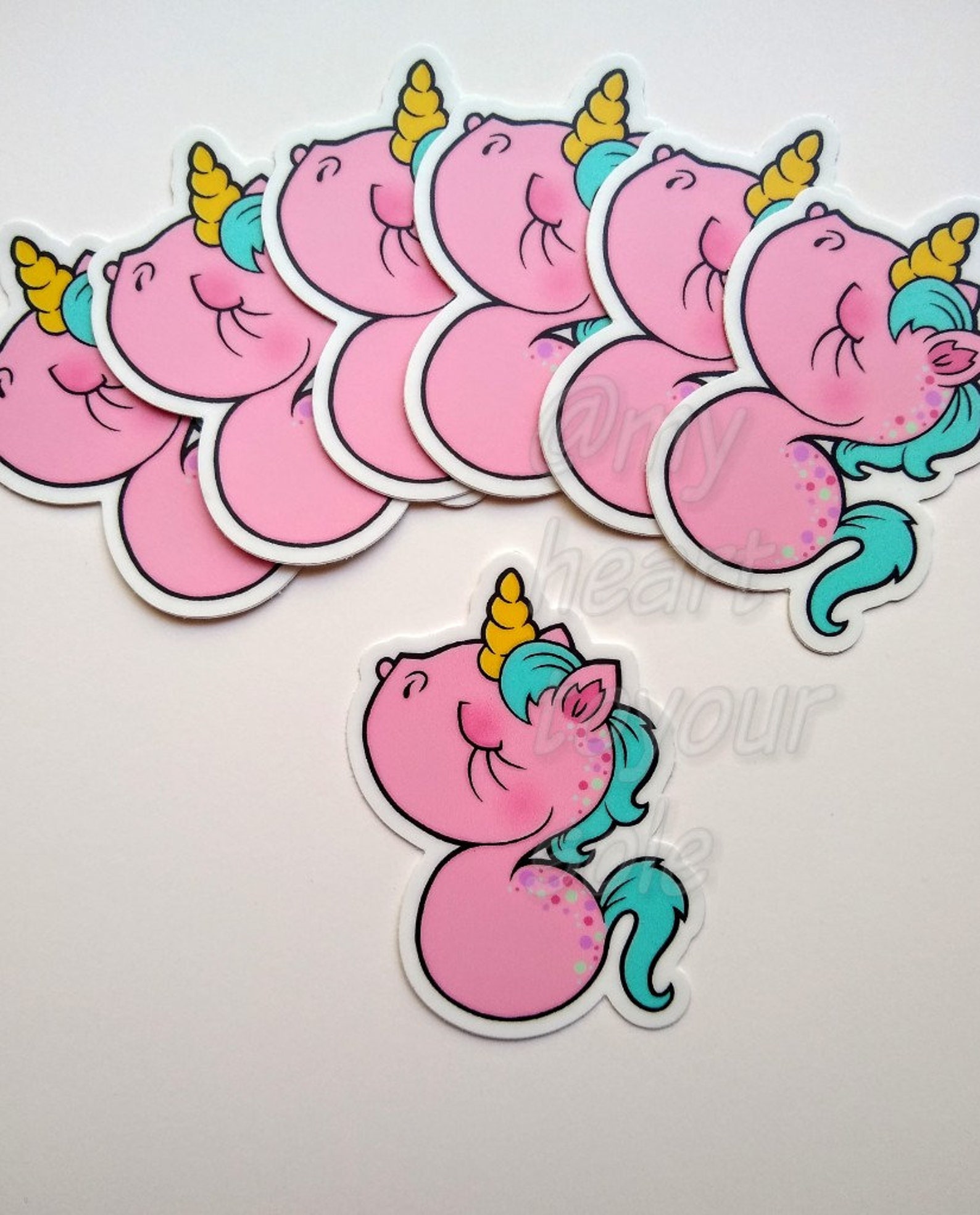 Unicorn Sticker, Sticker, Unicorn, Bumper Sticker, Car Sticker - Etsy