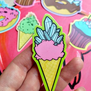 Ice Cream Sticker Sticker ice cream ice cream Gifts | Etsy