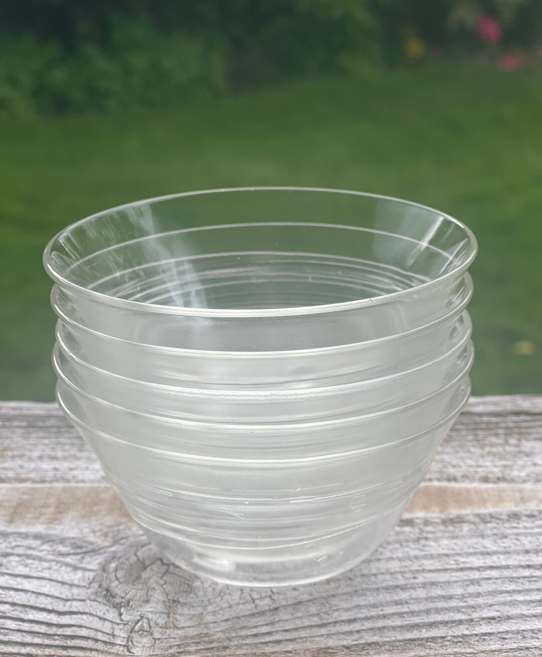 5 Clear Pyrex 445 Ramekins, Custard Cups, Small or Large, Prep Bowls ...