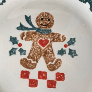 Gingerbread Man Dinnerware Dinner Plates Salad Plates Soup | Etsy