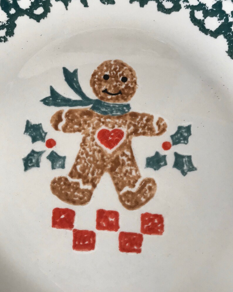 Gingerbread Man Dinnerware Dinner Plates Salad Plates Soup | Etsy