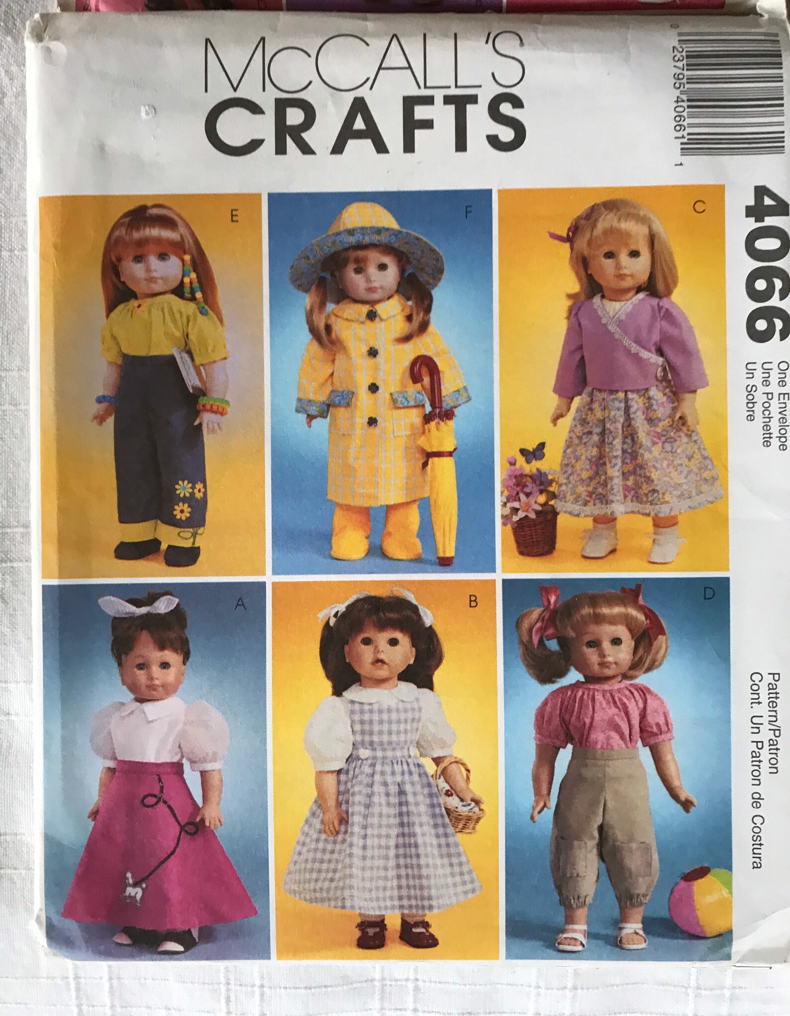 Mccalls 18 Doll Patterns Mccalls Craft Patterns M4896 | Etsy