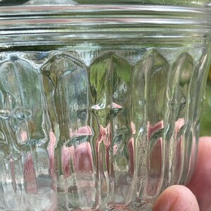 4 Vintage Kerr Jelly Jam Jars With Ribbed Sides and Stars From 1940's ...