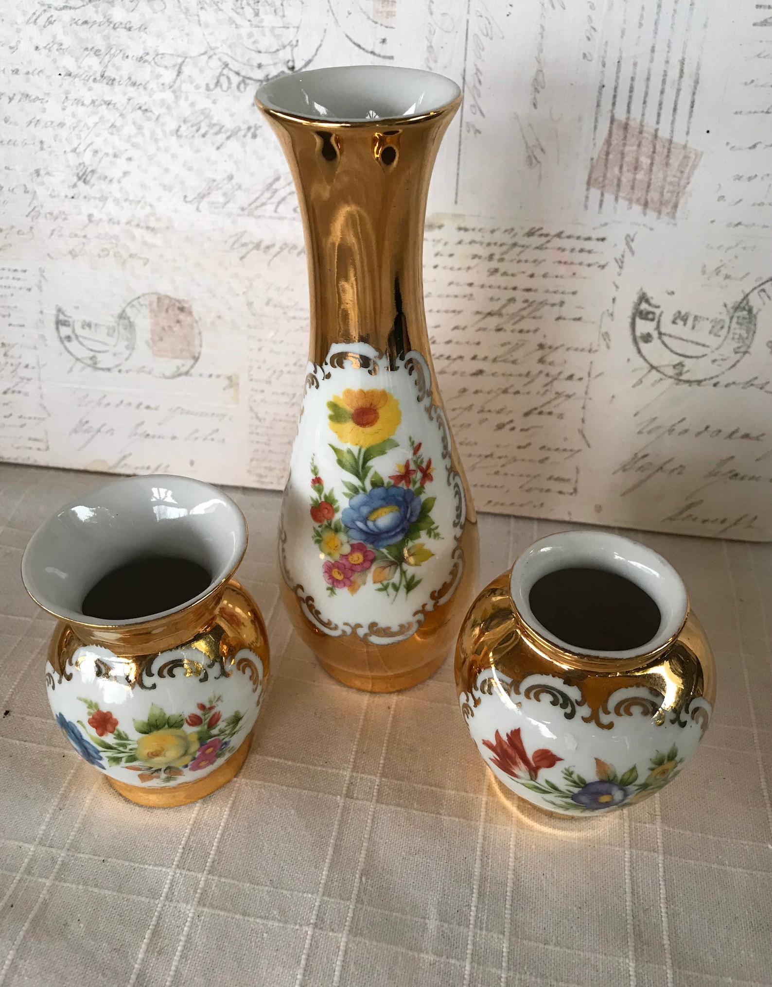 Bavarian Porcelain Vase Collection STW Germany - Etsy