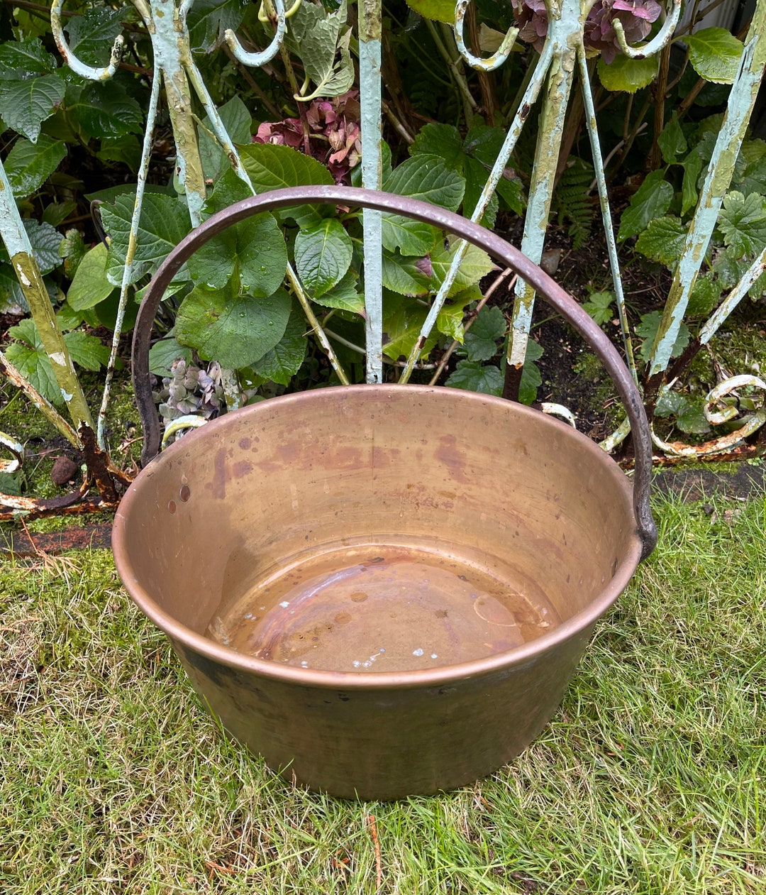 Large Vintage Brass Jelly Pot, Jam Pan, Jelly Pan, Planter - Etsy