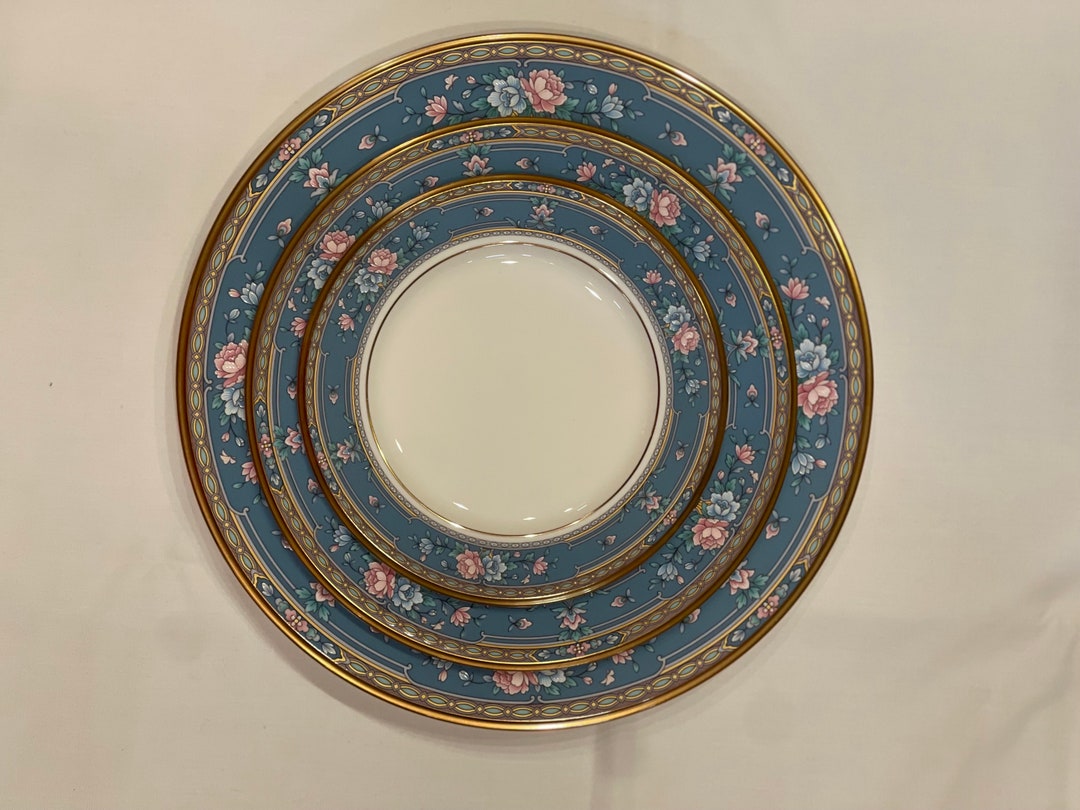 Grand Terrace Plates by Noritake, Vintage Dinner Plates, Salad Plates ...