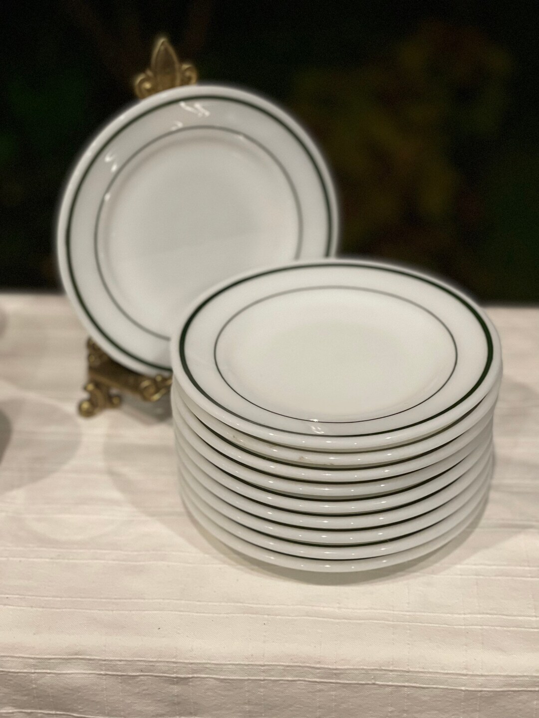 Corning Restaurant-ware Plates, Double Tough Plates Dinner Plates ...