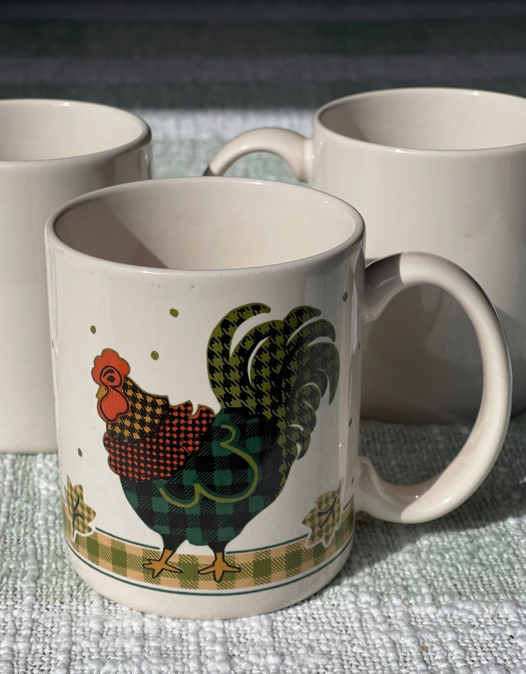 Chicken Mug Set of 4, Coffee Cup Set - Etsy