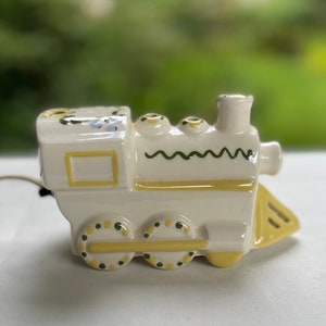 Nursery Lamp, Choo Cho Train Night Light Lamp,steam Engine With Cattle ...