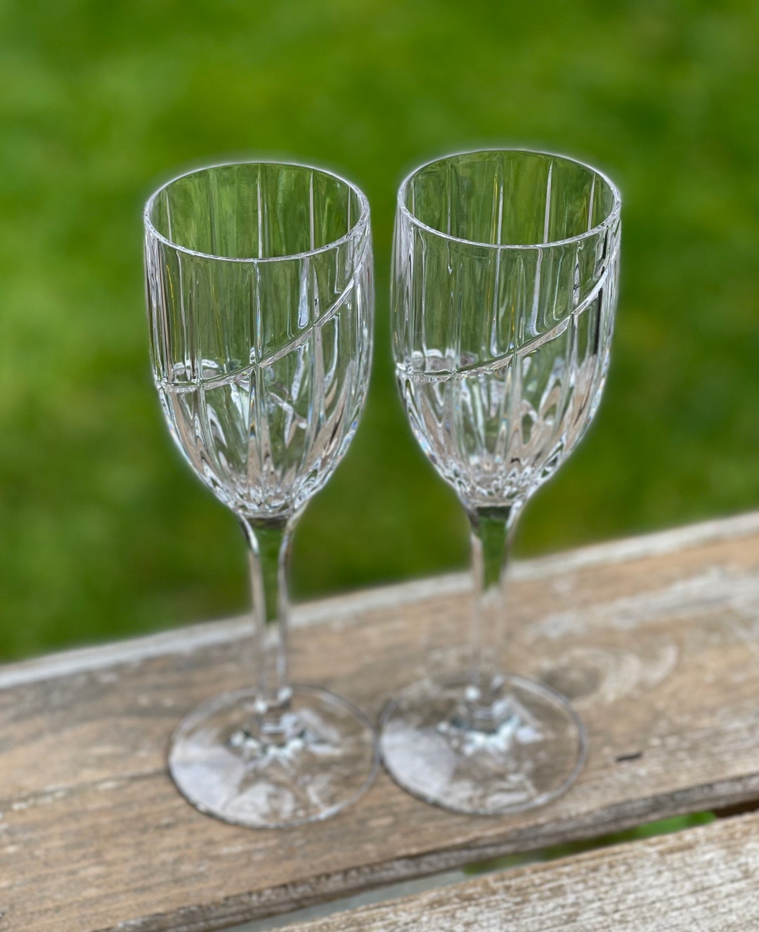 Mikasa Uptown Water Goblets, Set of 2, Made in Germany, Water Goblets ...