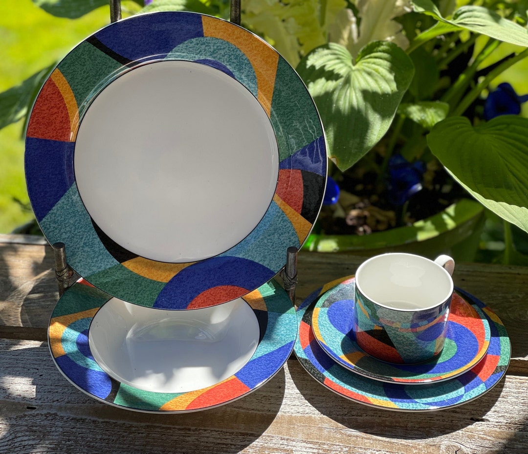 Victoria Beale Accents Dinnerware Set, Dinner Plate, Luncheon Plate ...