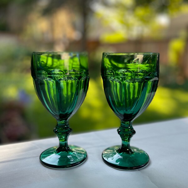 Green Duratuff Libbey Glasses - Etsy