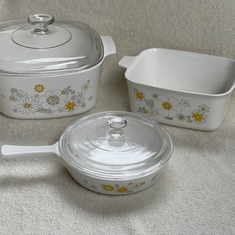 Yellow Corning Ware - Etsy