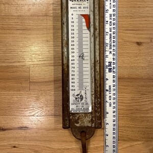 Vintage Hanging Scale, Hanson Hanging Model 8910 Scale, Viking 100 Lbs ...