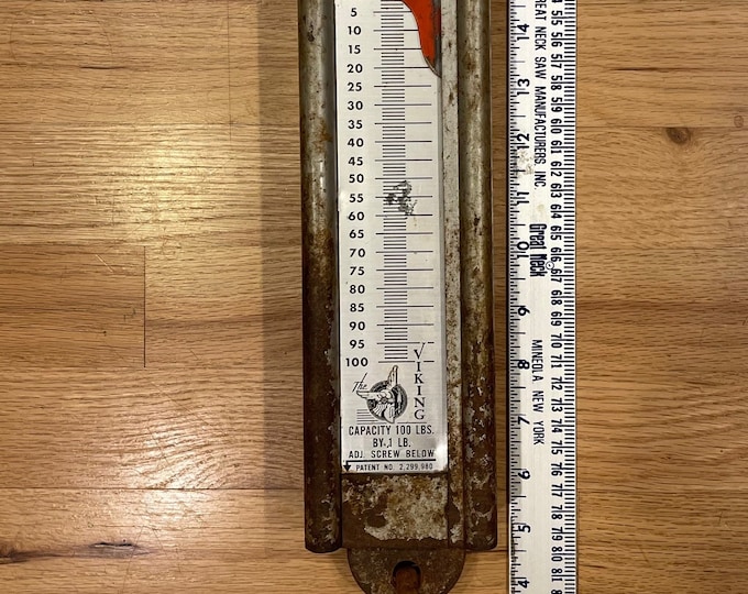 Vintage Hanging Scale, Hanson Hanging Model 8910 Scale, Viking 100 Lbs ...