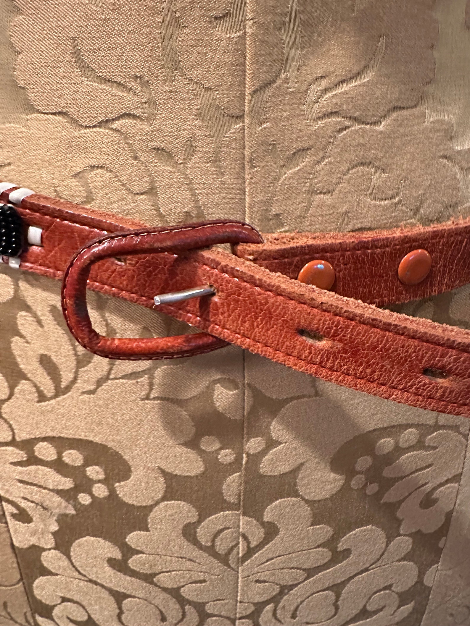 Native American Trading Post Beaded Belt-peace River Alberta-unisex - Etsy