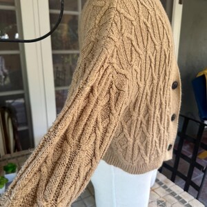 Arnold Palmer/perry Como Cable Grandpa Cardigan Unisex W Big Buttons - Etsy