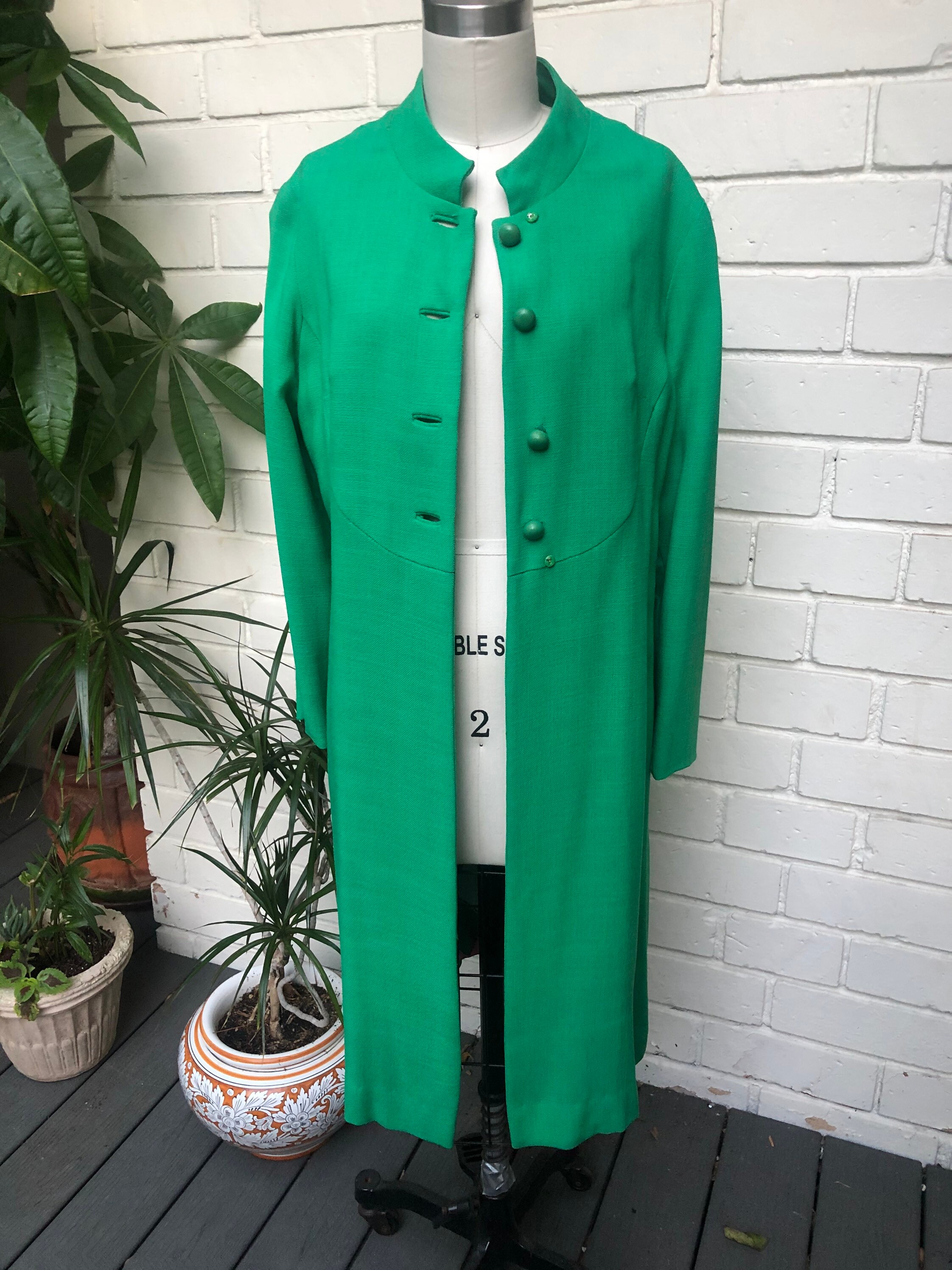 60s Mod Twiggy Nehru Collar Jacket - Etsy