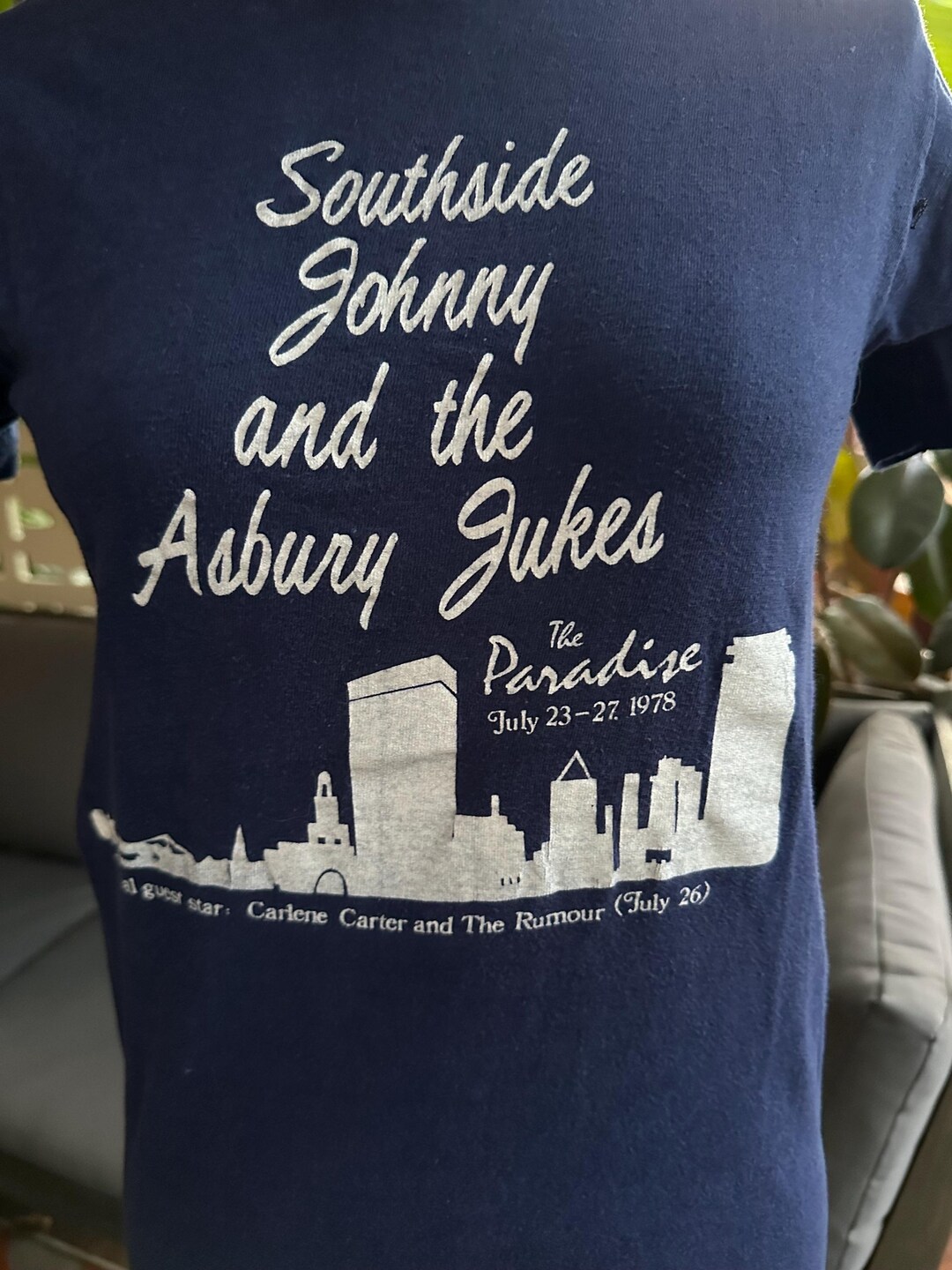 1978 Southside Johnny Tour Tee: the Paradise, Carlene Carter - Hanes S - Etsy
