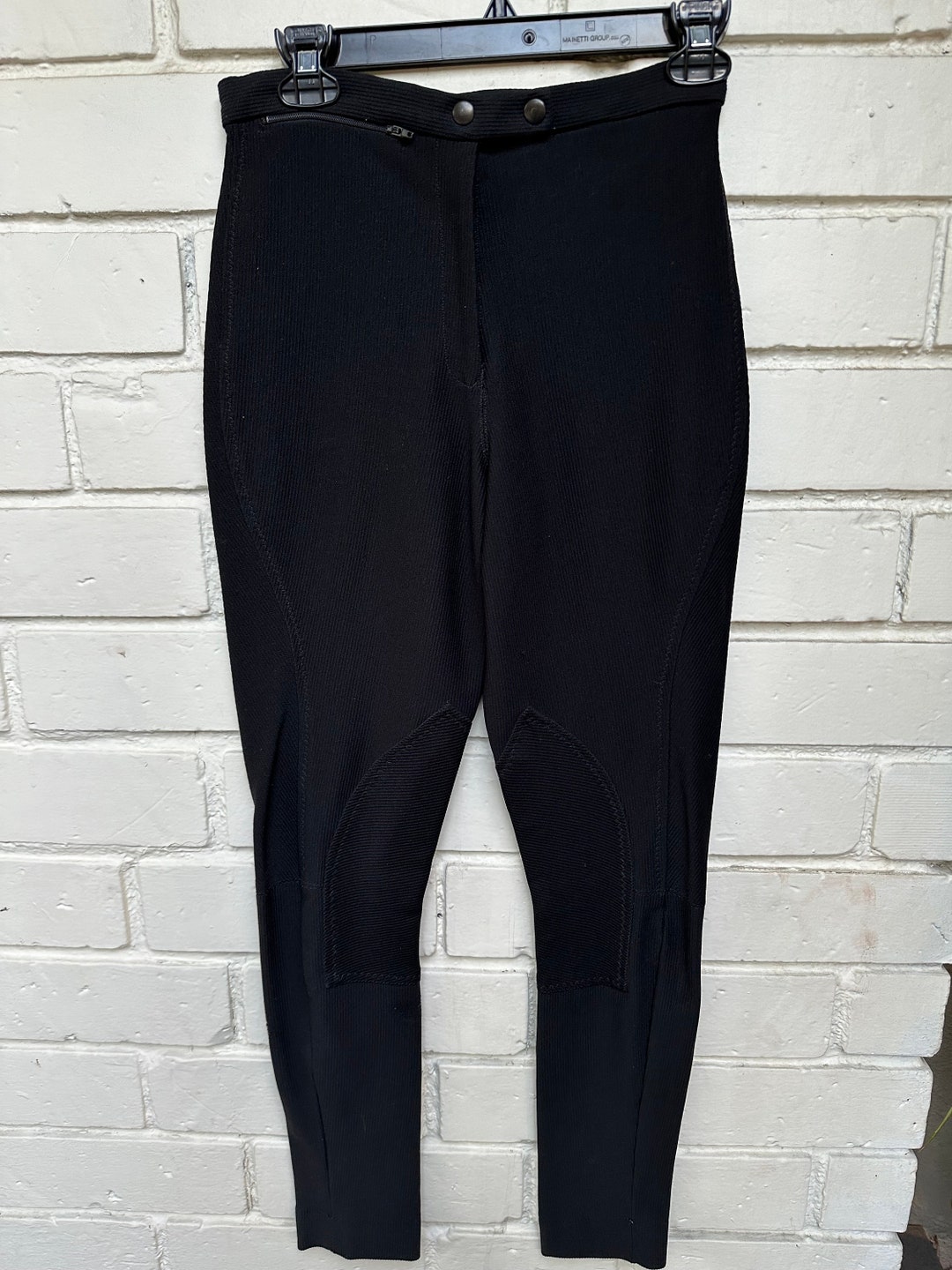 Jodphur Breeches by Karrit Vintage Brand-black Stretch Twill Riding ...