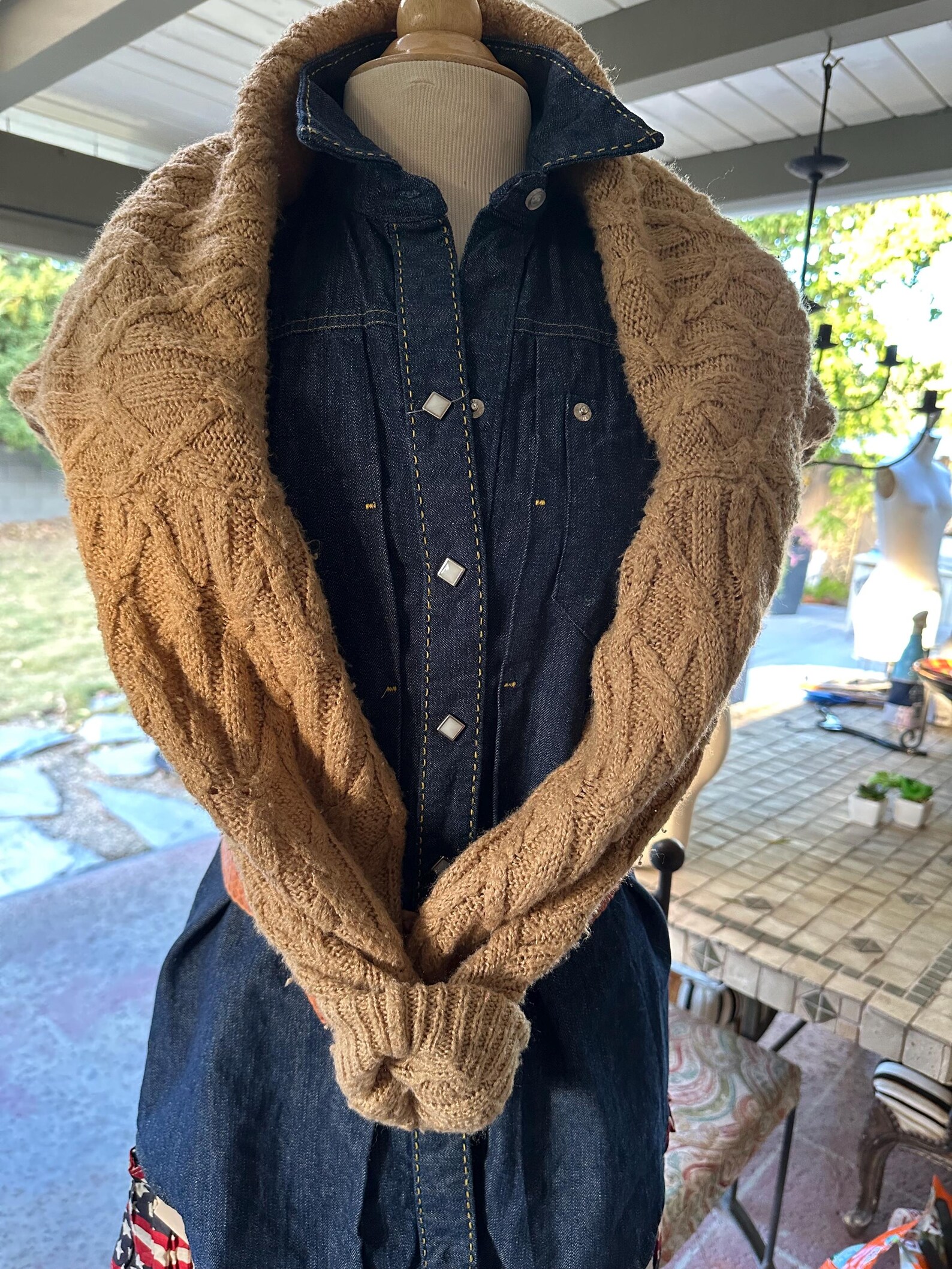 Arnold Palmer/perry Como Cable Grandpa Cardigan Unisex W Big Buttons - Etsy