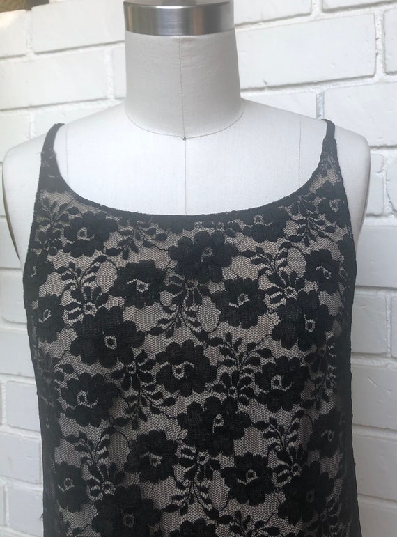 New PHARD Lace Slip Column Dress - Gem