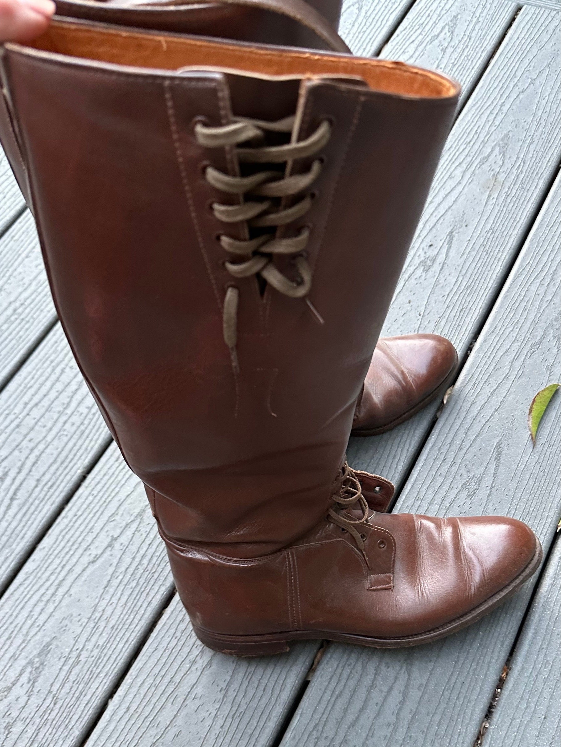 Vintage Regal Knee High Riding Boots - Etsy