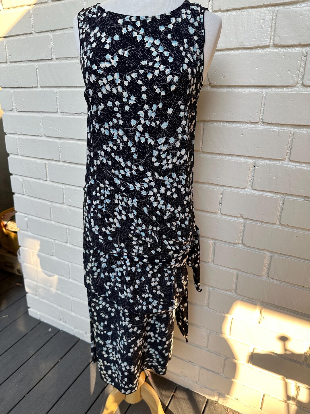 Loco Lindo Roaring 20s/30s Repro Gatsby Charleston Dropwaist Tank Dress ...