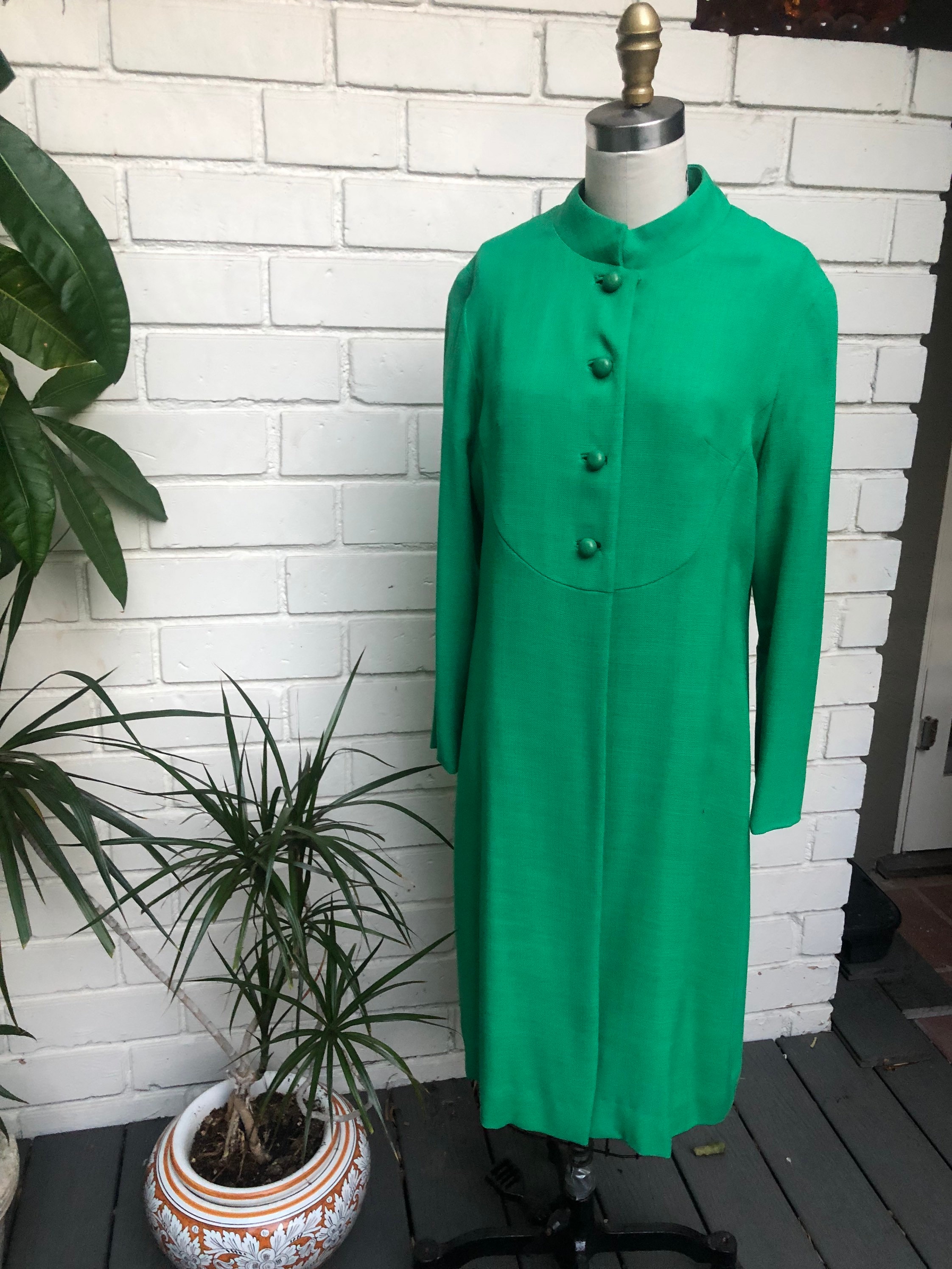 60s Mod Twiggy Nehru Collar Jacket - Etsy