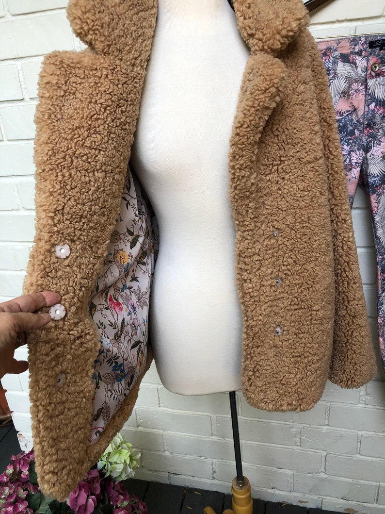 Teddy Bear Chubby Warm Jacket Sherpa - Etsy