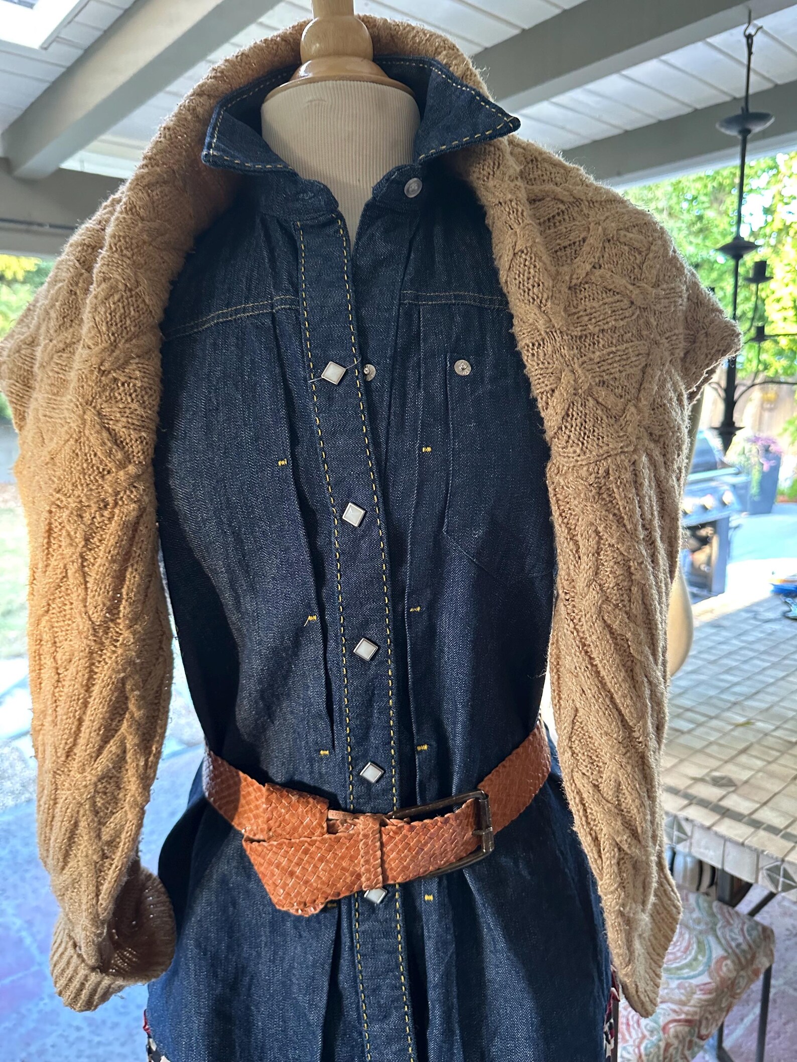 Arnold Palmer/perry Como Cable Grandpa Cardigan Unisex W Big Buttons - Etsy
