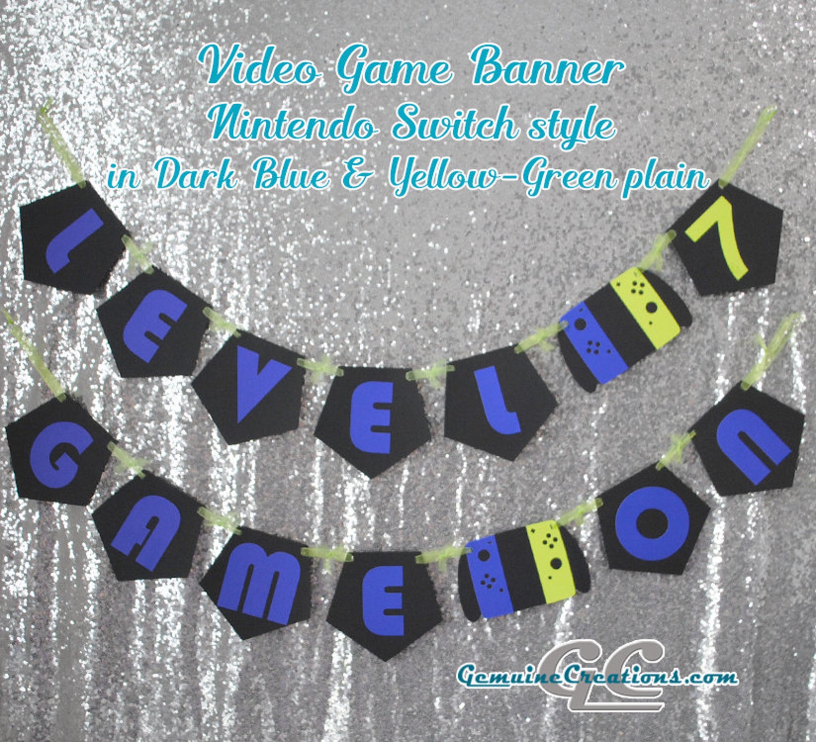 Custom Gamer Birthday Banner: Video Game Party Decoration - Etsy