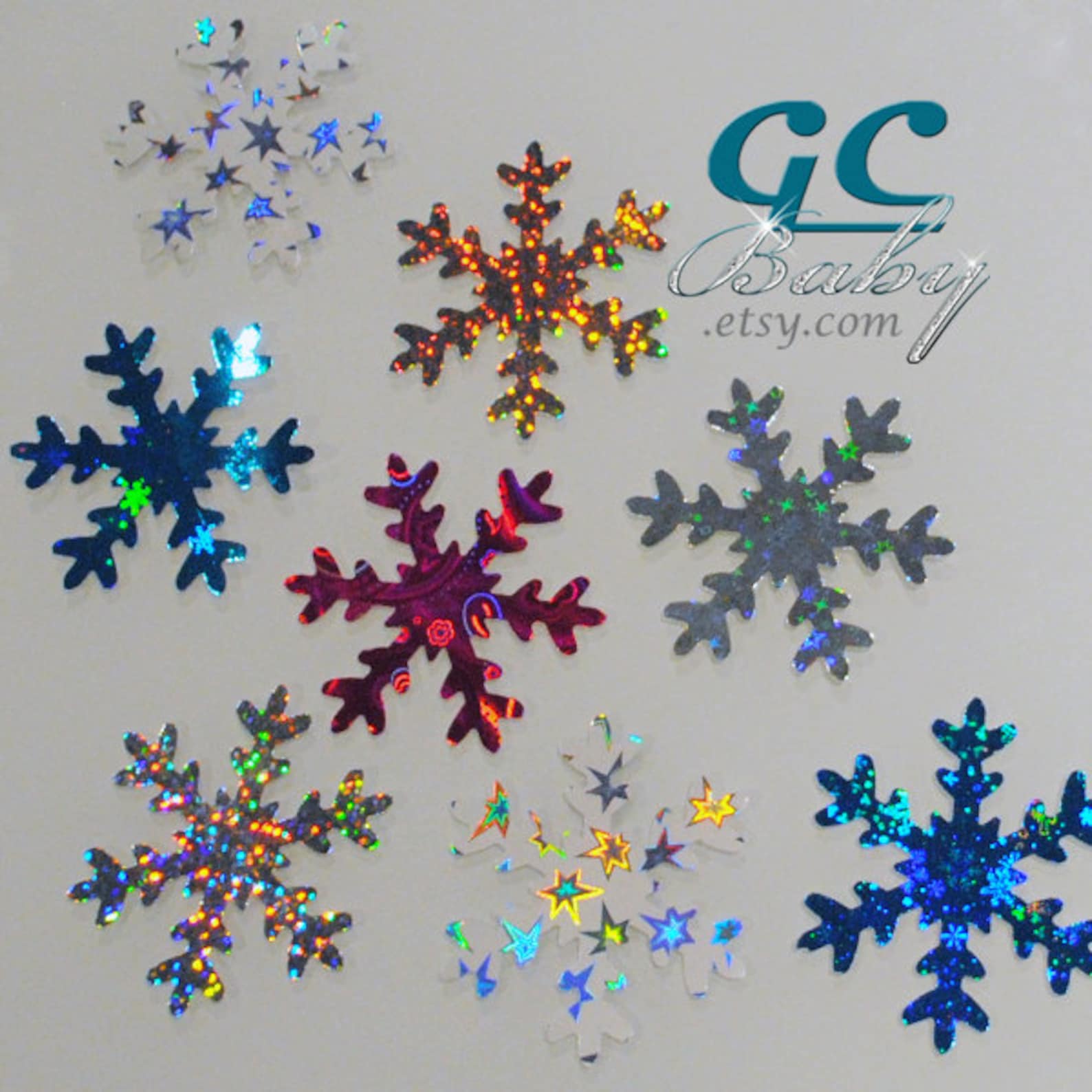 Paper Snowflake Collection Size 1 to 6 Total 50 - Etsy