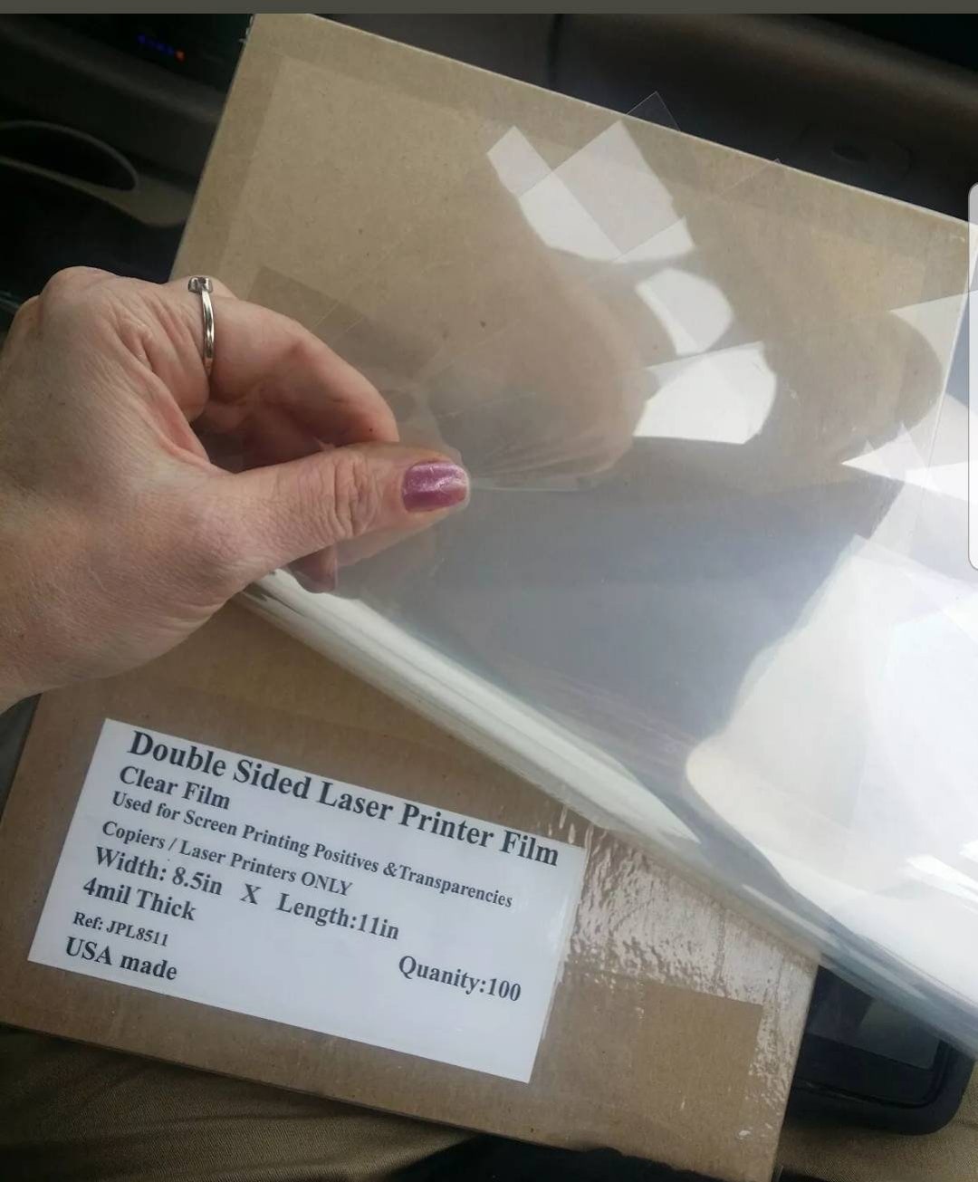 Transparency Film Paper - Set of 100 - 8-1/2"x11" - Etsy