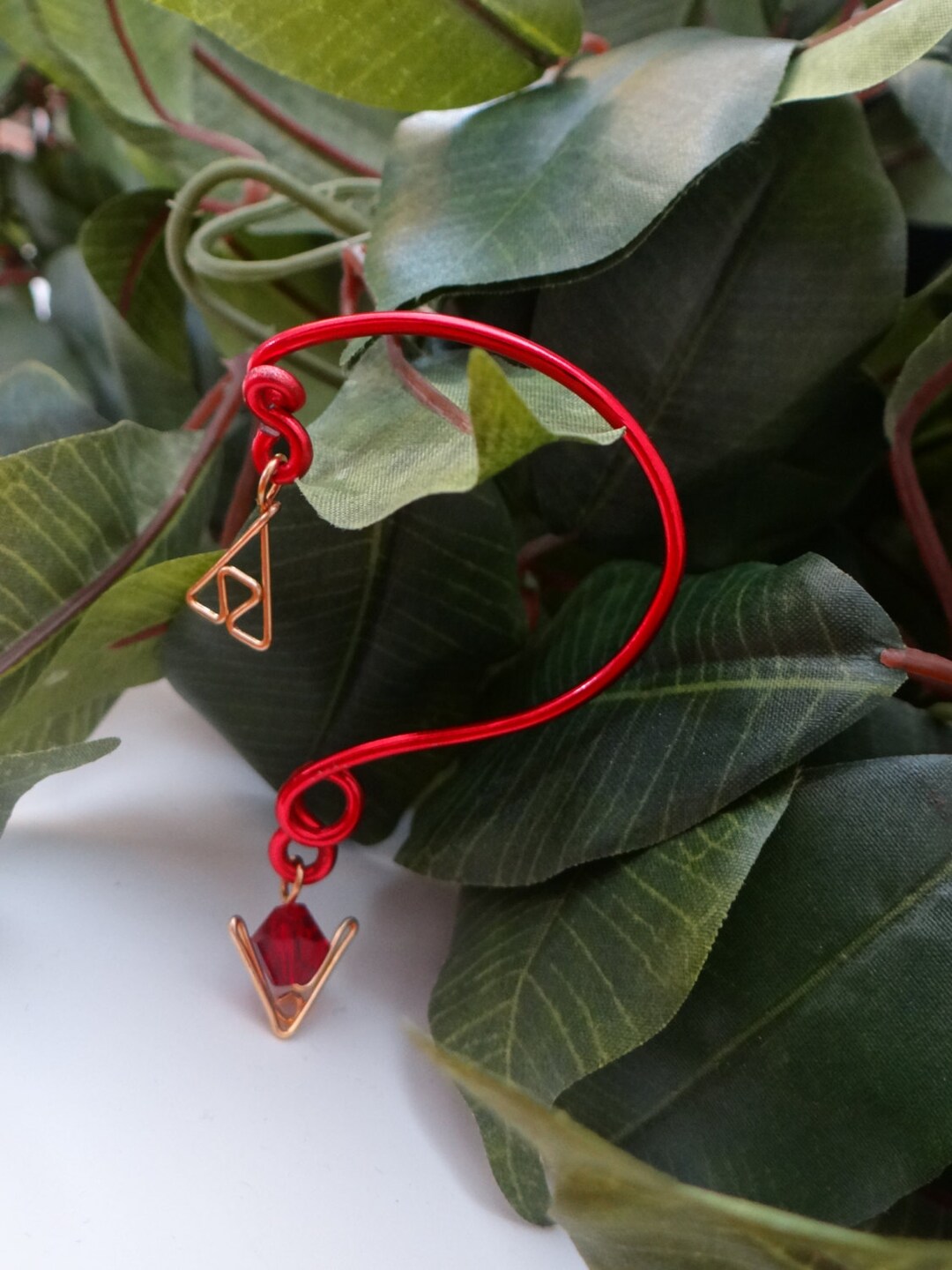 Goron Ruby Ear Bend - Etsy