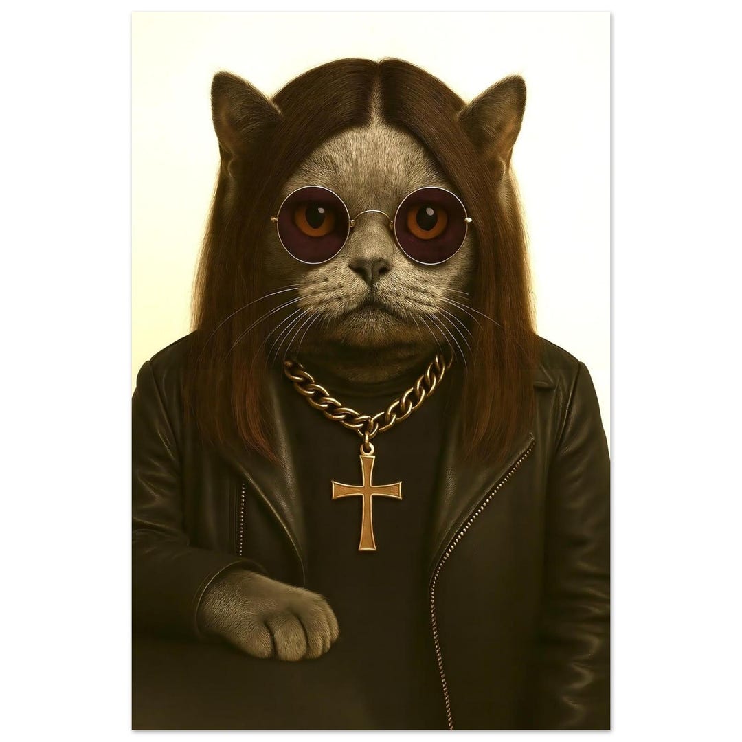 Rock Star Art Print - Premium Matte Paper Poster - Etsy