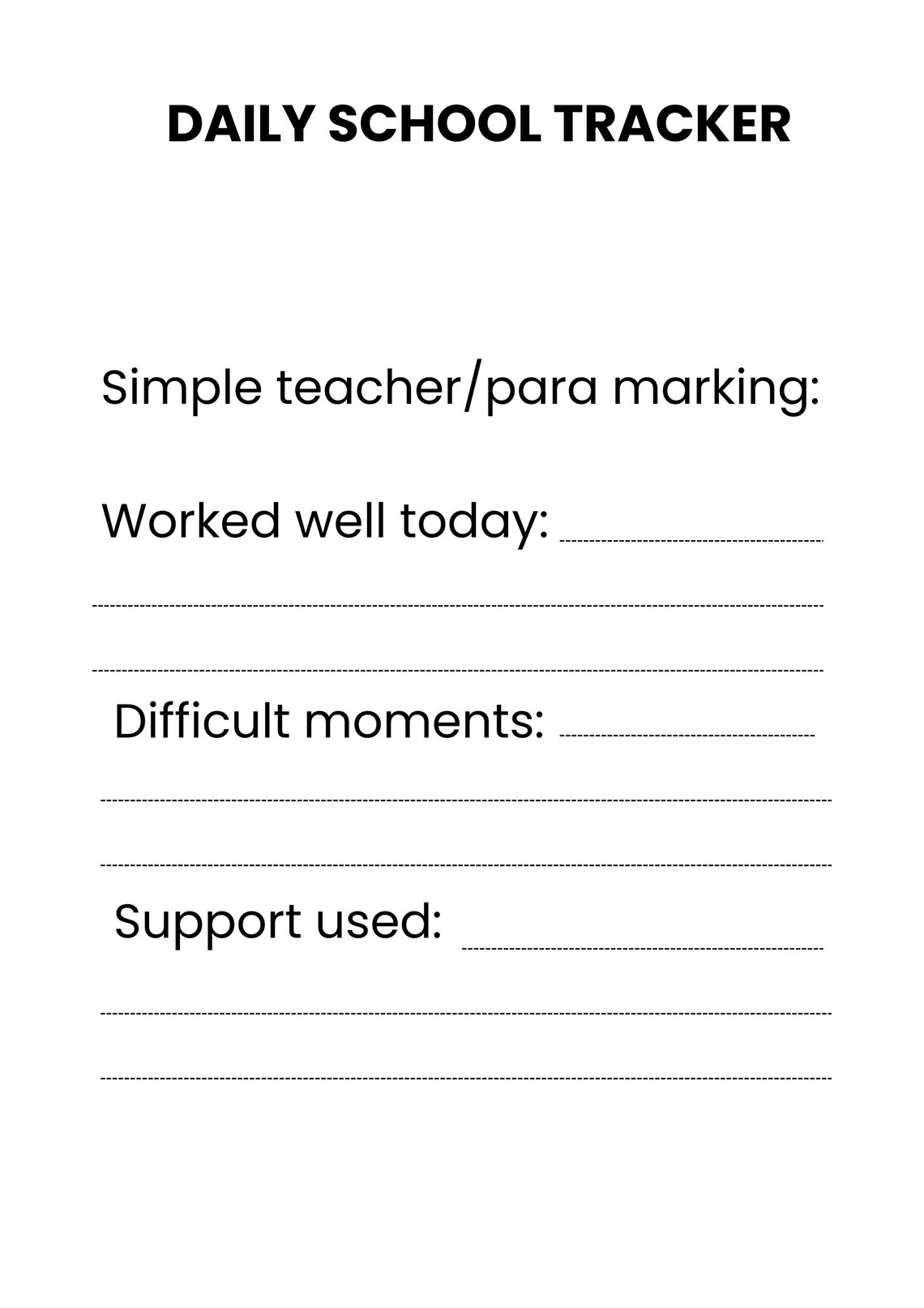 ADHD Classroom Visual Cards | Teacher Handoff Pack | School Routine ...