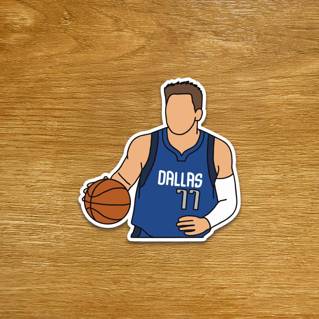 Luka Doncic Stickers Dallas Basketball Sticker Die Cut Sports Sticker ...