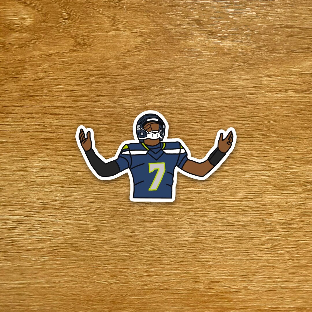 Geno Smith Stickers Seattle Football Sticker Die Cut Sports Sticker - Etsy