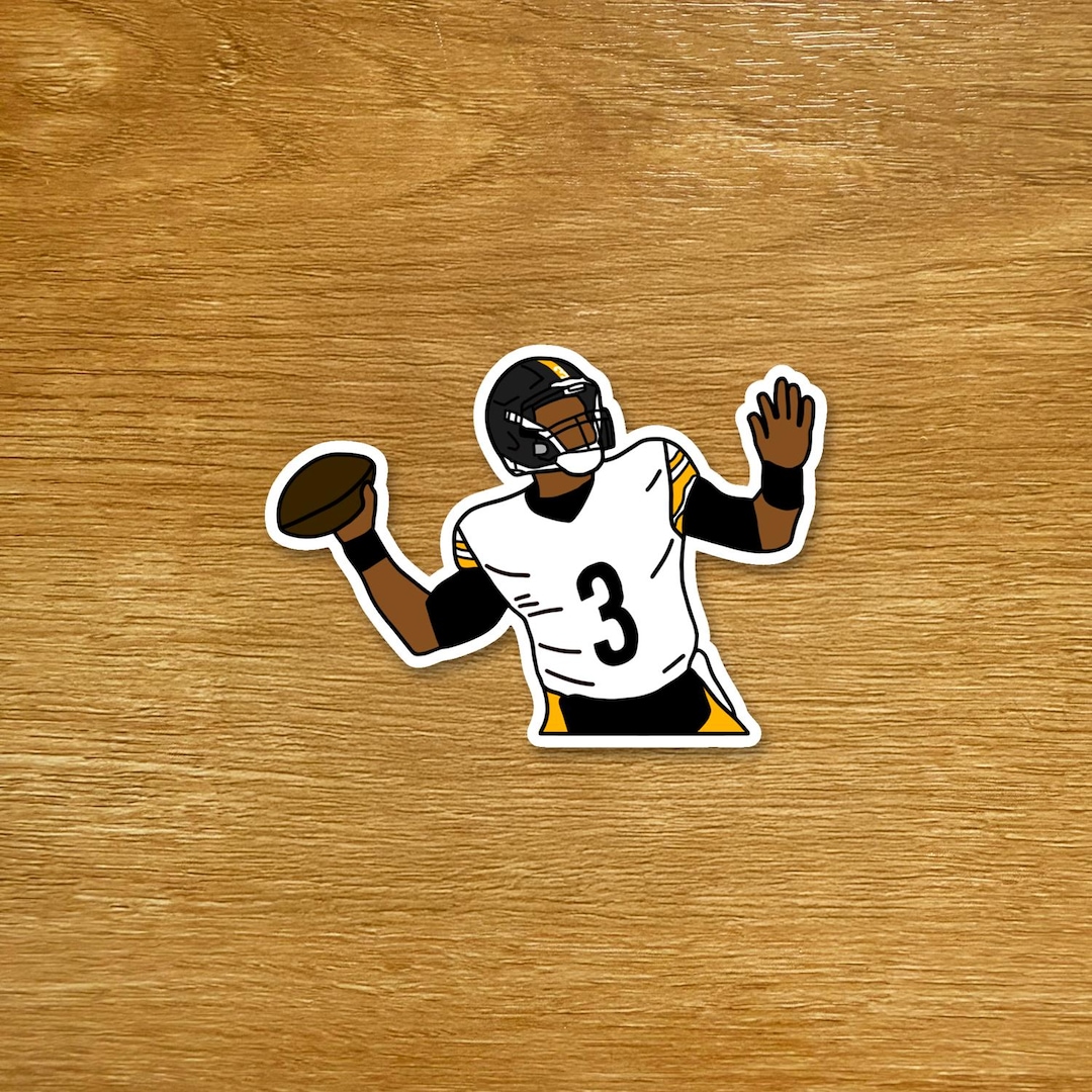 Russell Wilson Stickers Pittsburgh Football Sticker Die Cut Sports ...