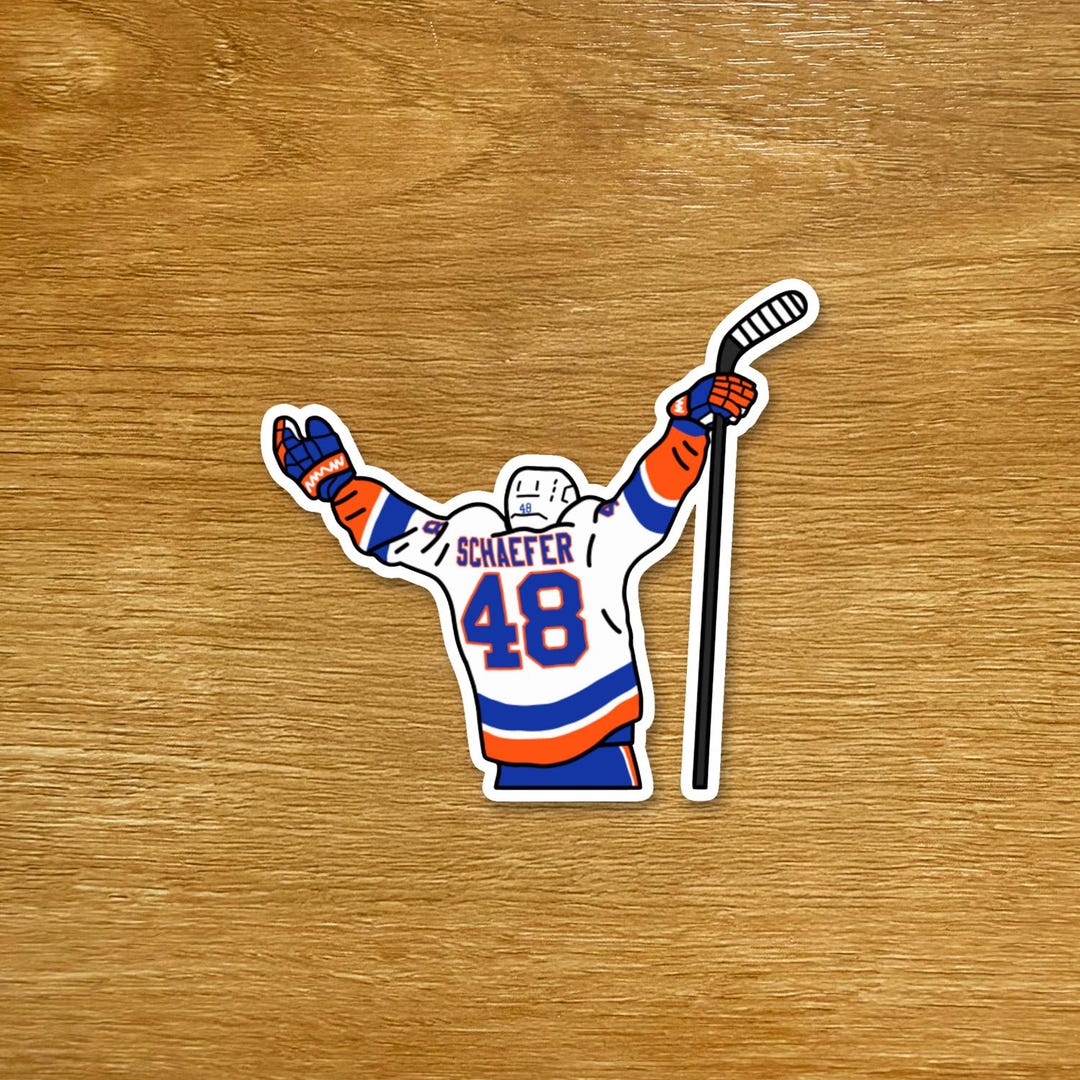 Matthew Schaefer Stickers New York Hockey Sticker Die Cut Sports ...